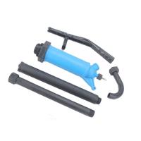 China Cast Iron Rotary Hand Barrel Pump Oil Fuel Transfer 15 To 55 Gallon for sale