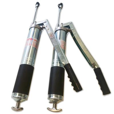 China Silver Hand Pump Grease Gun Single Rod 600cc Air Operated for sale