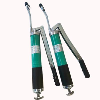 China Single Double Rod Lever Operated Grease Gun 600cc Hand Held High Pressure for sale
