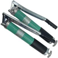 China Single Double Rod Lever Operated Grease Gun 600cc Hand Held High Pressure for sale