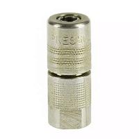 China 4500psi 4 Jaw Nipple Grease Gun Nozzle Zine Plated Grease Coupler for sale