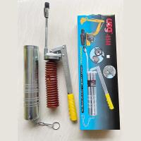 China Chain Aluminum Grease Gun 600 CC Silver High Pressure 12000 PSI 1 Piston Grease Free Worms for sale