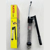 China 600cc High Pressure Transparent Hand Grease Gun Welded Steel Pipe for sale