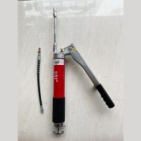 China Gear Manual Lever Grease Gun 600cc Steel Barrel 3600~10000 Psi for sale