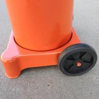 China 12L Air Operated Red Grease Pump  1pc/Ctn 50/1 Pressure Ratio Air Operated Grease Pump With Gun for sale
