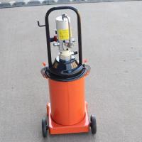 China 12L Air Operated Red Grease Pump  1pc/Ctn 50/1 Pressure Ratio Air Operated Grease Pump With Gun for sale