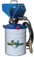 China Portable Electric Grease Pump 13 Liters 24V Pneumatic Lubrication Pump for sale