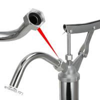 China 18mm Hand Oil Pump Lever Action Barrel Pump Water Petrol Oil Diesel for sale
