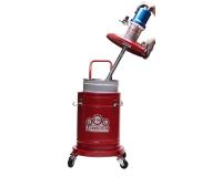 China Pneumatic Grease Barrel Pump With Wheels 20 Liters 405 Bar for sale