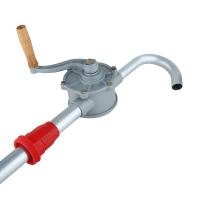 China Aluminum Hand Rotary Drum Pump 25mm Fuel Transfer Pump 21L/Min for sale