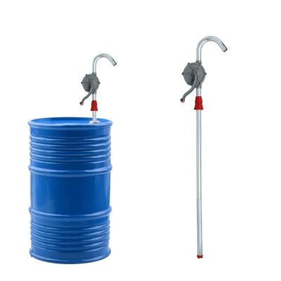 China Aluminum Hand Rotary Drum Pump 25mm Fuel Transfer Pump 21L/Min for sale