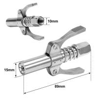 China 10000psi Grease Gun Coupler Handle Quick Lock Release Grease Tips Grease Fittings for sale