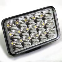 China IP67 Car Offroad Truck Led Headlamp Sealed Beam 4x6 Led Headlight Square for sale