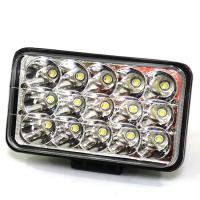 China IP67 Car Offroad Truck Led Headlamp Sealed Beam 4x6 Led Headlight Square for sale