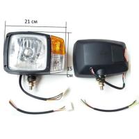 China IP6K Vehicle Halogen Lamp 24 Volts Front Lights For Truck Tractor for sale