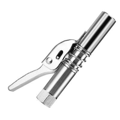 China NPT 12000PSI Grease Gun Coupler Quick Release Lock Oil Injection Nozzle 1/8” for sale