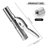China NPT 12000PSI Grease Gun Coupler Quick Release Lock Oil Injection Nozzle 1/8” for sale