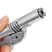 China NPT 12000PSI Grease Gun Coupler Quick Release Lock Oil Injection Nozzle 1/8” for sale