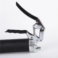 China 6000PSI Working Pressure Grease Gun Stainless Steel Lubrication With Rubberized Grip for sale