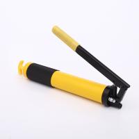 China 400cc Double Valve Grease Gun Pressure Rod Type Grease Gun With Nozzle for sale