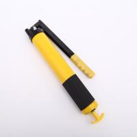 China 400cc Double Valve Grease Gun Pressure Rod Type Grease Gun With Nozzle for sale