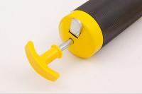 China 500CC Heavy Duty Hand Grease Gun High Pressure Relief Valve Handle for sale