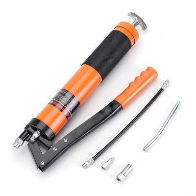 China 800CC Aluminium Alloy Material Hand Grease Gun With High Strength Steel Piston for sale
