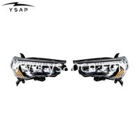 China PC ABS Toyota 4Runner Headlights Navara NP300 4Runner HeadLamp for sale