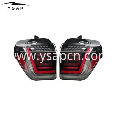 China Red Color 4Runner Car Tail Lamp / LED Tail Lights ABS PC material for sale