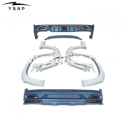 China 16-19 Car Toyota Land Cruiser ABS PC LC200 Wald Style Body Kit for sale