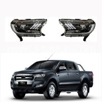 China 15-21 Ranger T7 T8 Mustang Front Headlights Replacement ABS PC Material for sale