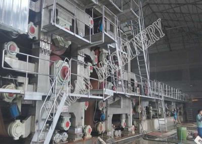 China Fourdrinier Multi-Cylinder Waste Paper Recycling Machine 4800mm Width 538T/Day Capacity for sale