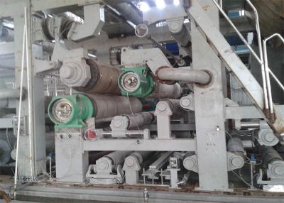 China Cylinder Type Fluting Paper Making Machine 30-40T/Day for 70-90g/m² Kraft Paper Production with 120KN/M Press Capacity for sale