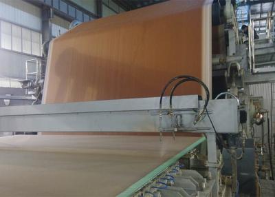 China Two-Floor Kraft Paper Making Machine with 19m Bottom Wire Length and 7KN/M Tension for Industrial Paper Production for sale
