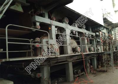 China Single Floor Kraft Paper Making Machine Digital Control OCC Pulp 6250mm Wire Width for sale