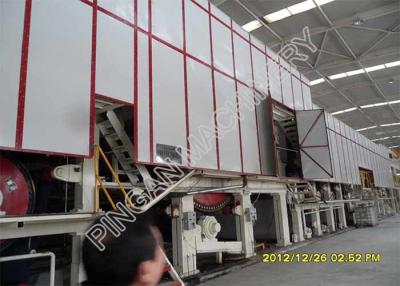 China Fourdrinier Paper Machine with Left Hand System for Multi-Use White Paper Production - Q235 Steel Construction for sale