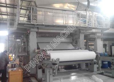 China Single Cylinder Mould Toilet Tissue Machine 5-7T/Day Capacity 2400mm Width AC Variable Frequency Drive for sale