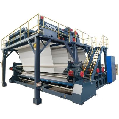 China 2PLY Wire Cylinder Mold Kraft Paper Making Machine 100-150t/d Output 380V for sale