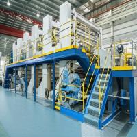 China Kraft Paper Making Machine 100-150t/d Output 150-700m/min Working Speed for sale