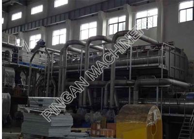 China Single Wire Multi Dryer Paper Making Machine with 1mm Aluminum Plate Hood and 36V Explosion-Proof Lighting for sale