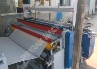 China 2800 Model Semi-Automatic Tissue Paper Rewinding Machine with Embossing & Perforating | Φ80-150mm Roll Size for sale