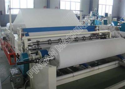 China Tissue Paper Slitter Rewinder Machine 1300mm Roll Capacity 7.5kW Motor for Napkin Production for sale