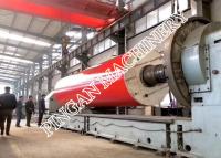 China Vacuum Press Roll for Paper Making Machine 150m/min Speed 100kN/m Linear Pressure Industrial Component for sale