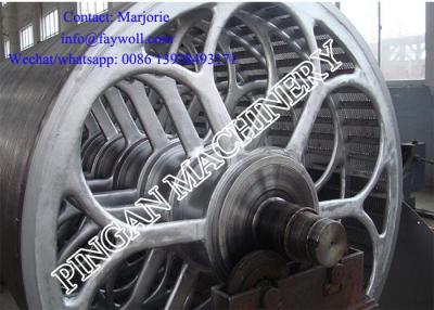 China Dia 2000mm Cylinder Mould Paper Machine Spare Parts Stainless Steel Wire Winding for sale