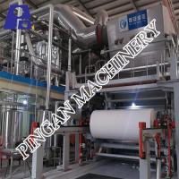 China 32T/D 2850mm Width Toilet Tissue Paper Making Machine with 780 m/min Speed and 13-40g/m² Weight Range for sale
