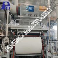 China Hydraulic Headbox Toilet Paper Making Machine 350m/min Speed 2850mm Width for Tissue Production for sale