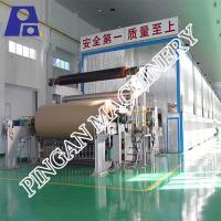 China Air Cushion Headbox Fluting Paper Machine 3200mm with 3500mm Lip Width and Stainless Steel Construction for sale