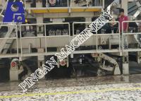 China Four Wire Duplex Paper Board Making Machine 250gsm With Vacuum Press for sale