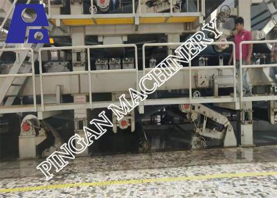 China Four Wire Duplex Paper Board Making Machine 250gsm With Vacuum Press for sale