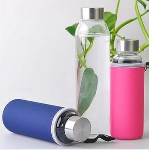 China Hot-selling High quality Neoprene Water bottle bag Bottle holder Cup sleve with handle for sale